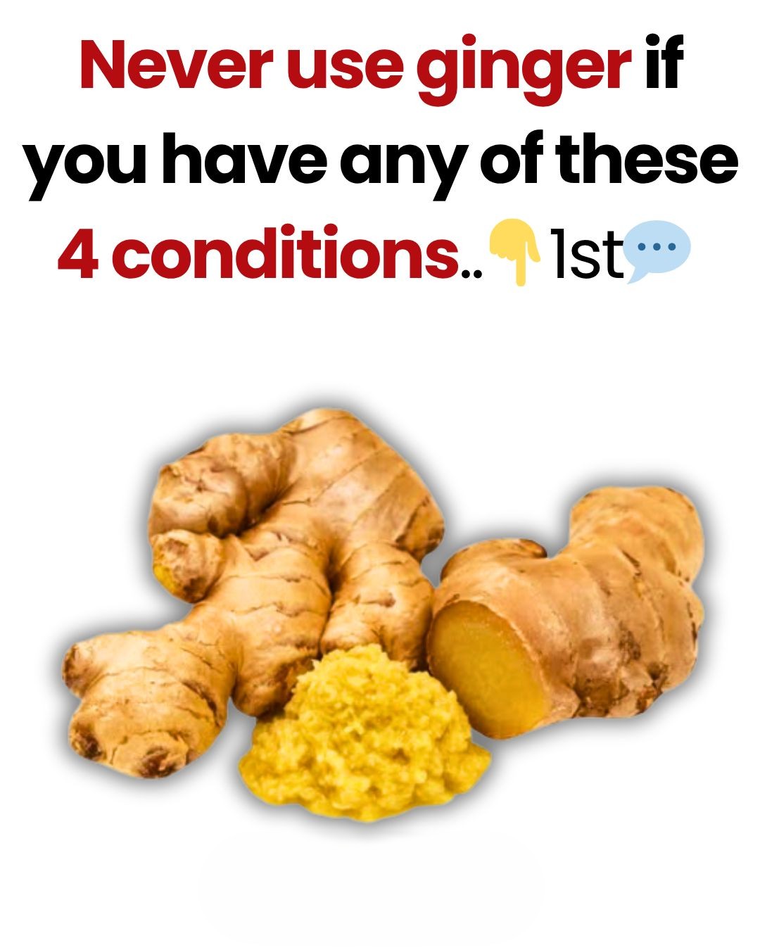 Never Use Ginger If You Have Any of These Conditions – It Can Cause ...